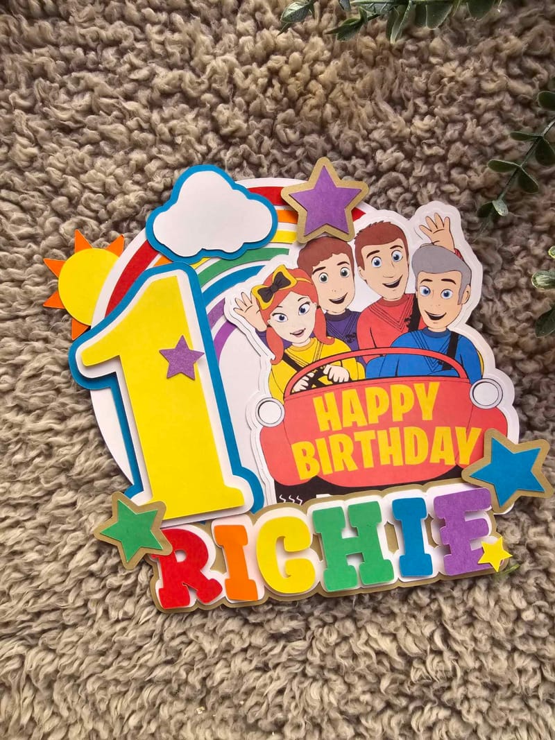 The wiggles with name and number - Just Random Gifts