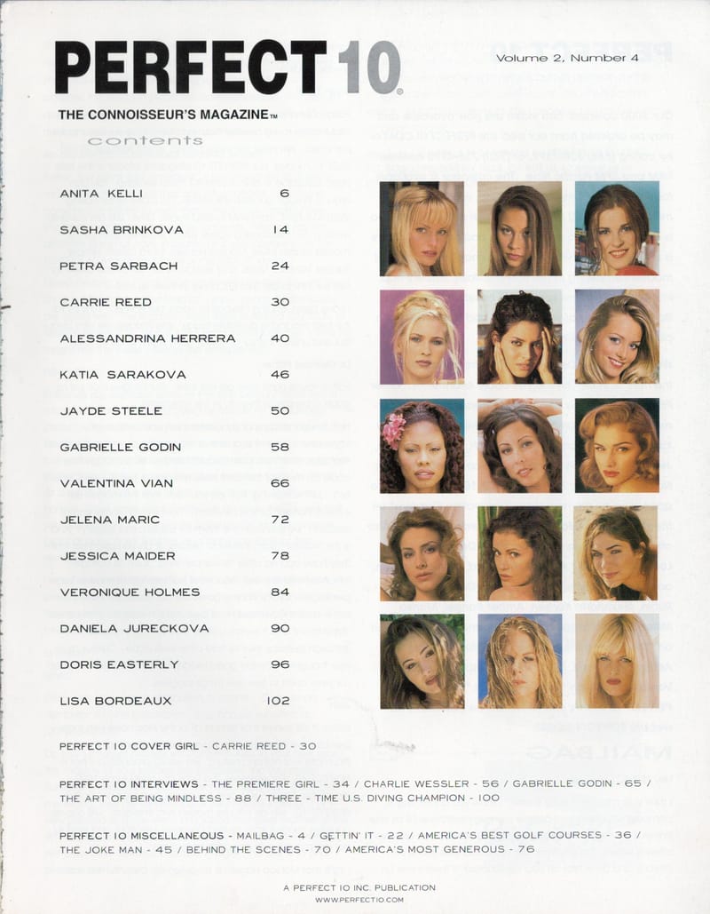Perfect 10 - Vintage PDF Magazines