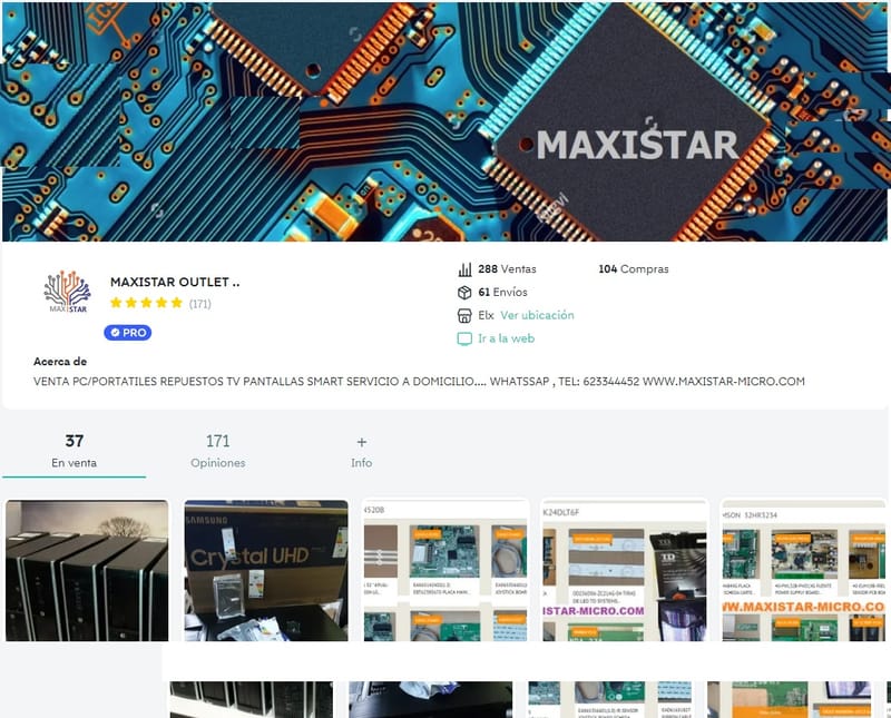 MAXISTAR-MICRO TUS REPUESTOS DE MANO EPERTA Y SEGURO