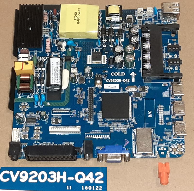 CV9203H-Q42 160122 PLACA MAIN BOARD SCHEDA NEVIR NVR-7420-42HD-N