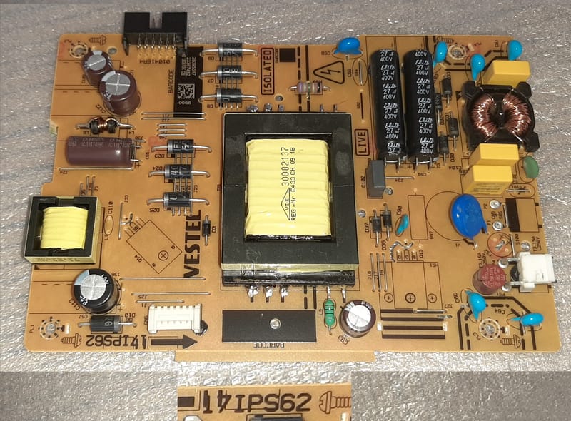 VESTEL 17MB211S PLACA MAIN BOARD SCHEDA PLATINEE TELEFUNKEN 32DTH523