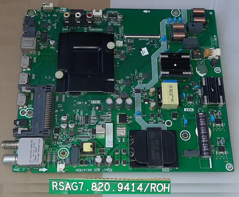 RSAG7.820.9414/ROH PLACA MAIN BOARD SCHEDA HISENSE H50B7300