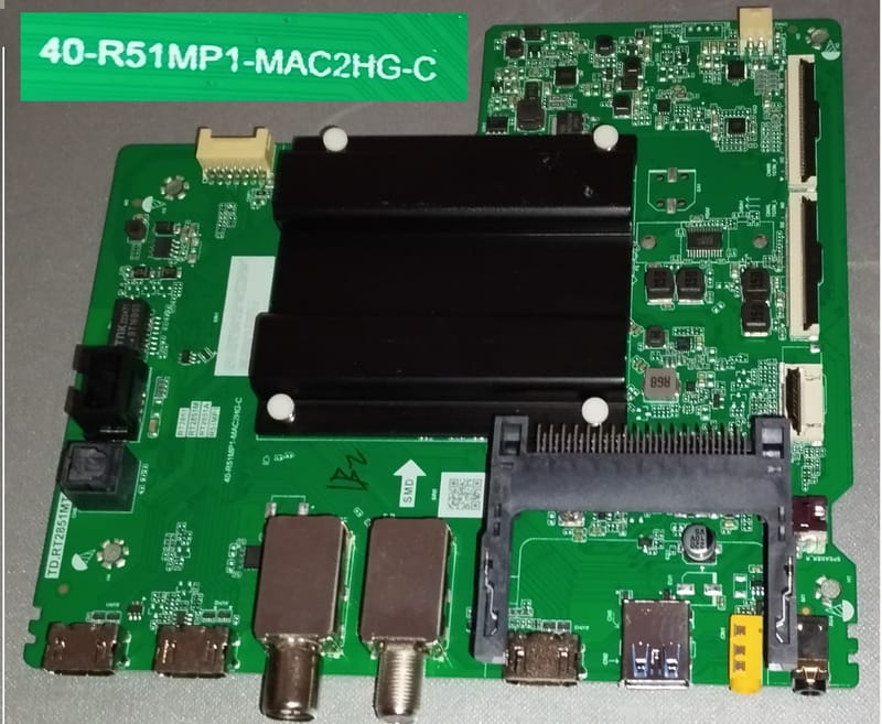 40-R51MP1-MAC2HG-C PLACA MAIN BOARD SCHEDA PLATINEE PARA TCL 43P631