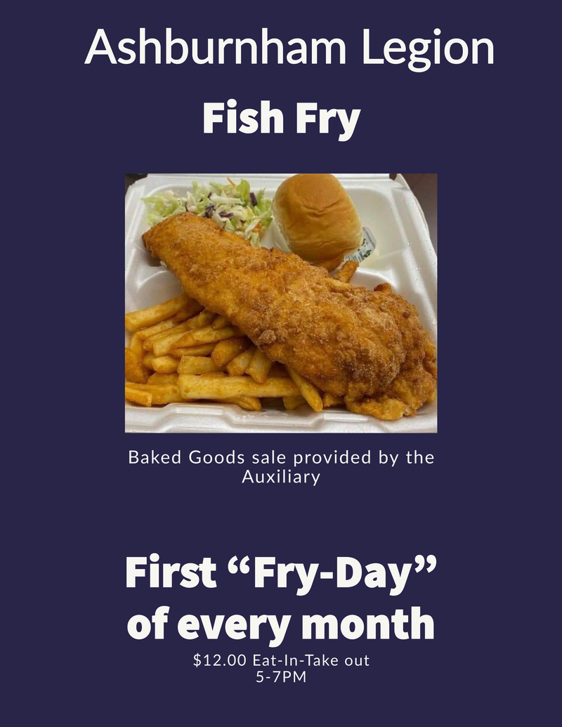 Fish Fry Friday - Ashburnham American Legion Website