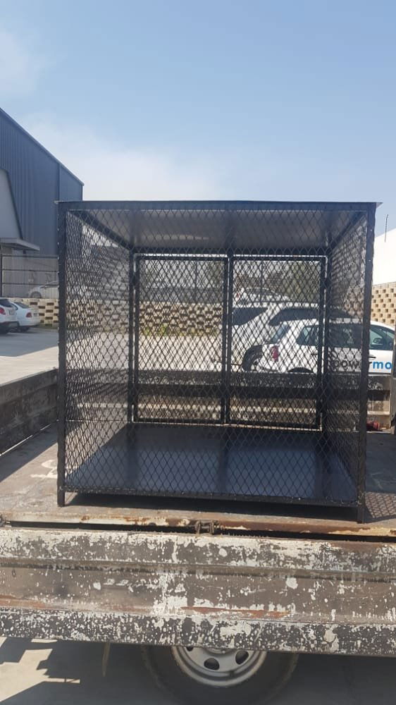 Gas bottle and Generator Cages - Boss Steel Solutions