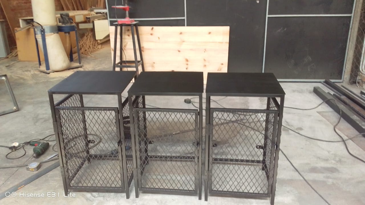 Gas bottle and Generator Cages - Boss Steel Solutions