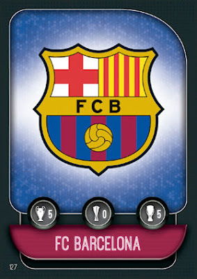 127. Team Badge / Lionel Messi (FC Barcelona) - MVP Collectibles