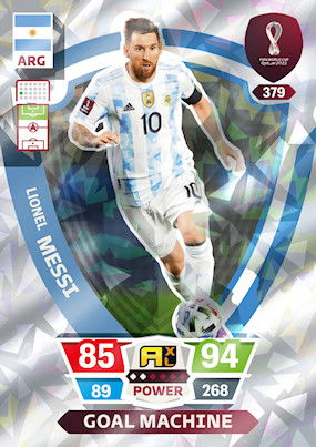 379. Lionel Messi (Argentina) Goal Machine - MVP Collectibles