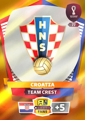 77. Team Crest (Croatia) - MVP Collectibles