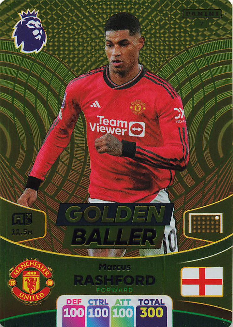 7. Marcus Rashford (Manchester United) Golden Baller - MVP Collectibles