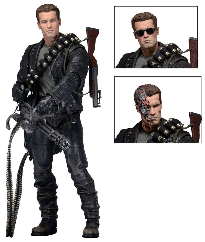 Terminator Action Figure from movie "Terminator 2 Judgment day" - Toysmart