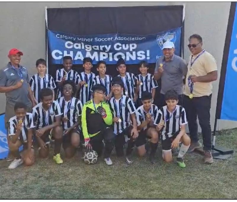 Calgary Cup Gold Medalist - Spartans Soccer Club & Academy