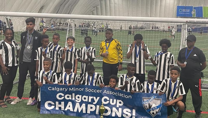 Calgary Cup Gold Medalist - Spartans Soccer Club & Academy