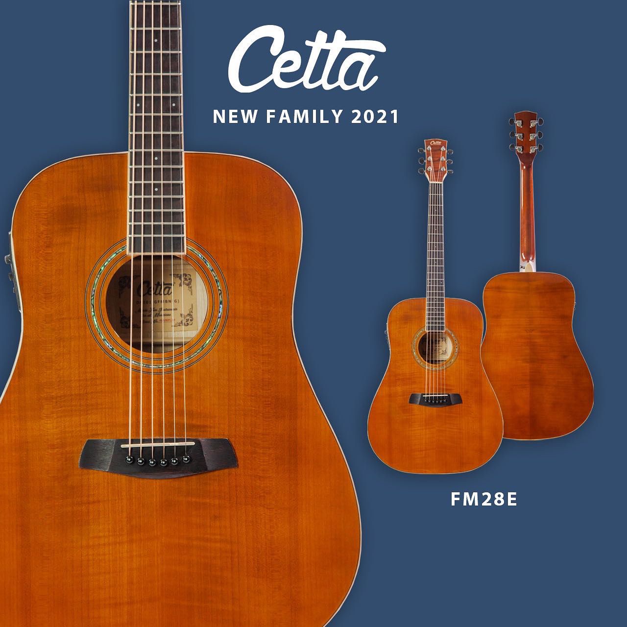 CETTA FM28E - cetta guitar