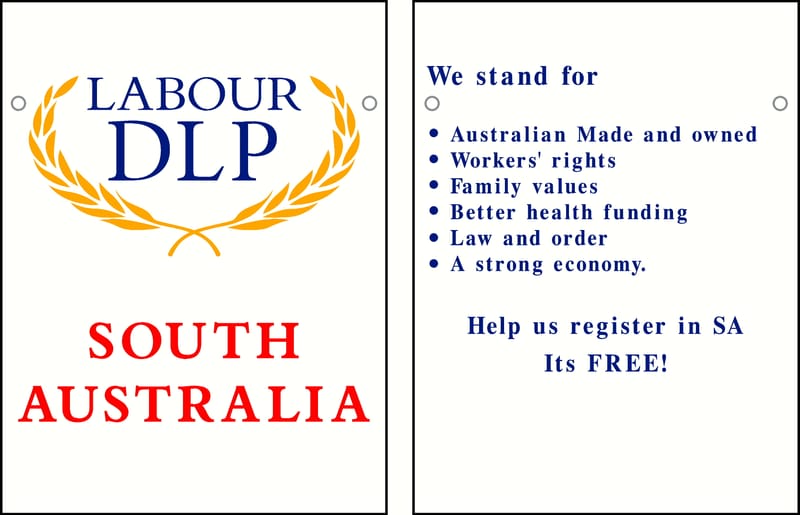 About Democratic Labour Party SA