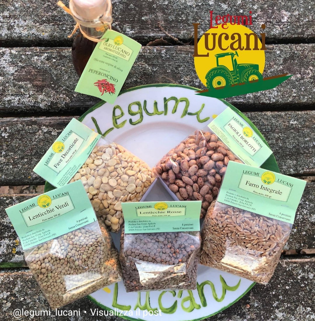 LEGUMI LUCANI: Garanzia 100% - GRATIS Acquista dai Contadini Italiani