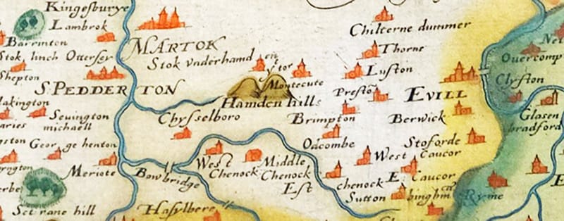 Montacute Maps through Time - Bec's Notes