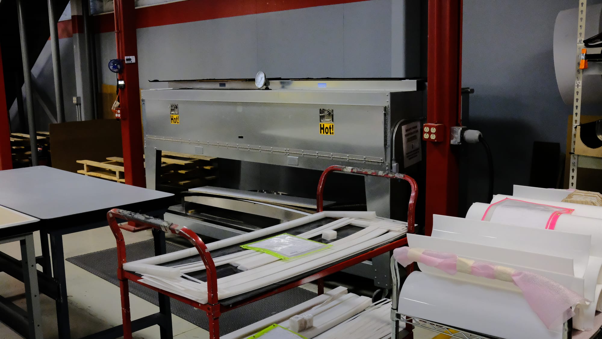 Thermoforming oven - Jeremy Steinmeier