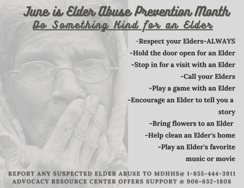 June is Elder Abuse Awareness and Prevention Month - Advocacy Resource ...
