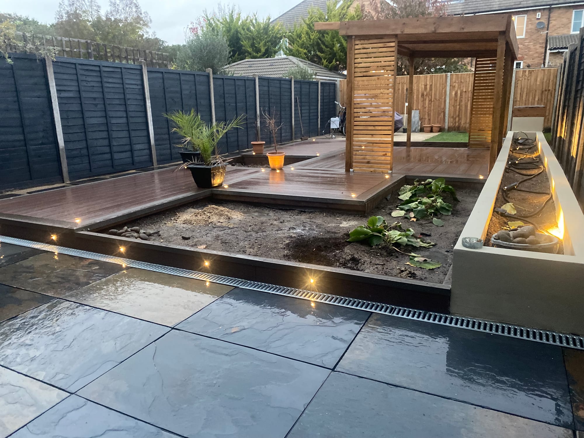 Garden Landscaping From Project To Complex Finish