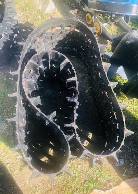163 x 16 2.86 pitch snowmobile sled track - Salvagedpartsdepot
