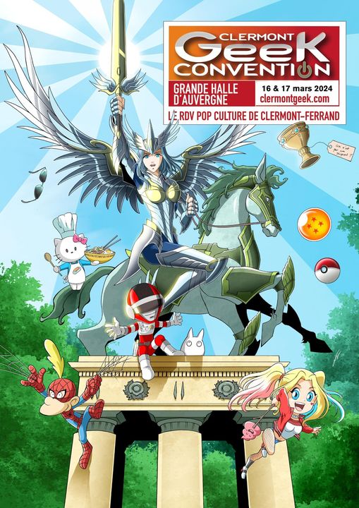Clermont Geek Convention - Les 16 et 17/03/24 - Les Pinceaux de la Vigne