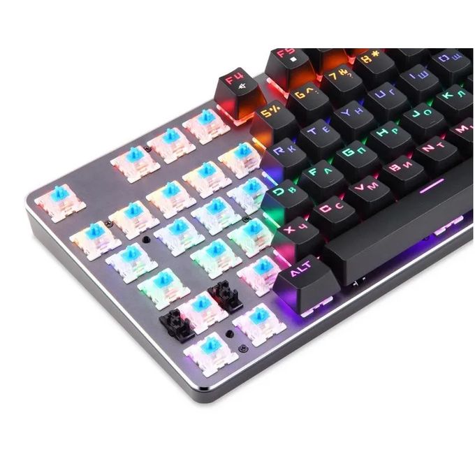 Clavier iMICE Blacklight AK800 Touches rondes - SAHIBONA