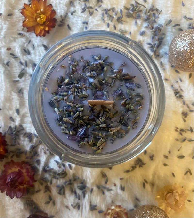 Calm meditation large candle - Malni