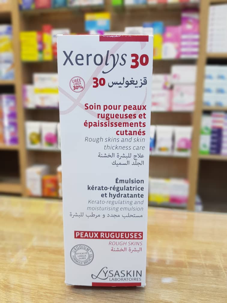 LYSASKIN Xerolys 30 Soin Pour Peaux Rugueuses 100ml - PHARMACIE HAKIKI