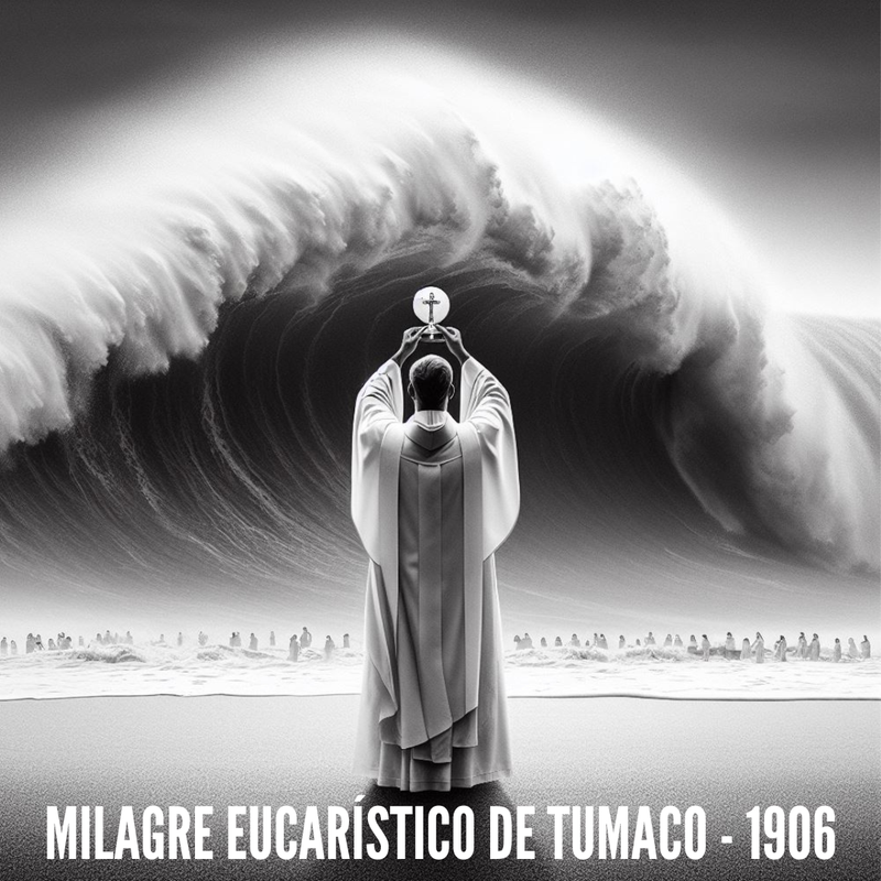 Eucaristia interrompe um tsunami após um maremoto: o milagre ...