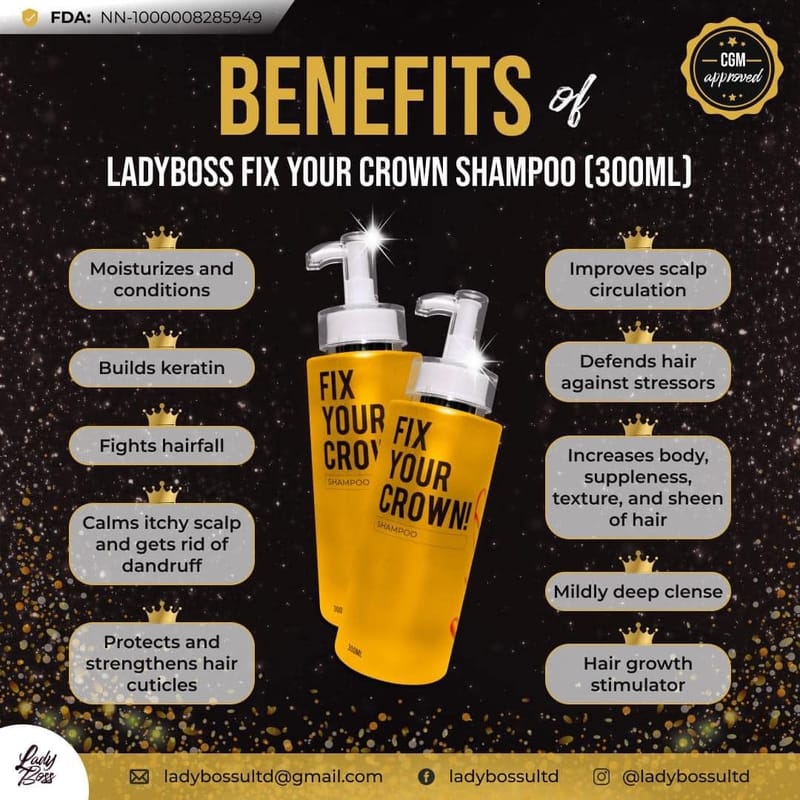 Fix Your Crown Shampoo - PEARLY SKIN BEAUTY