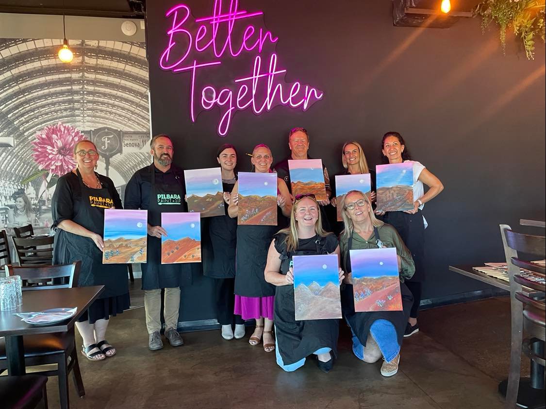Pilbara Paint & Sip - Karratha