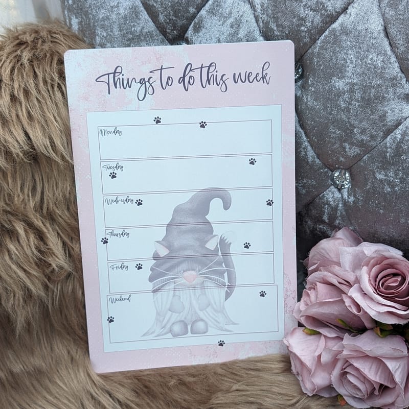 'Cat Gonk' Wall Planner