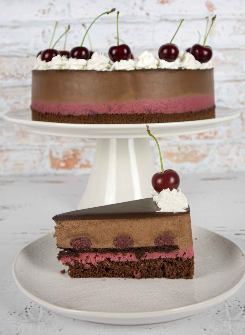 Lúdláb mousse torta