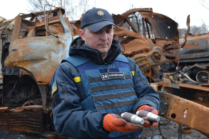 40mm VOG-25P - Ukraine CAT-UXO