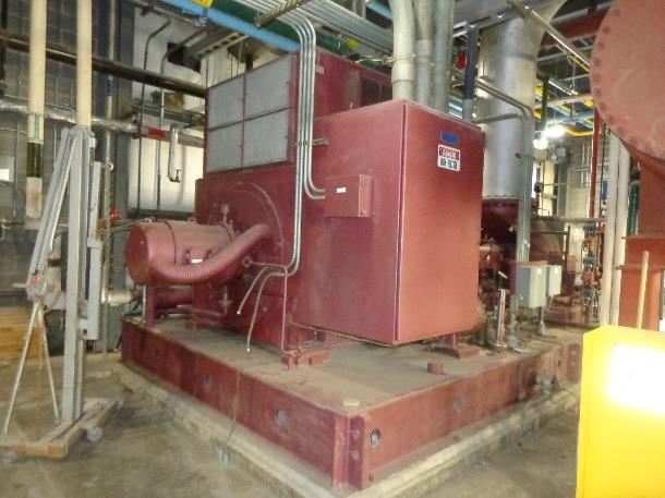 ONE (1) 2500KW DRESSER-RAND CONDENSING STEAM TURBINE GEN SET - CTG ...