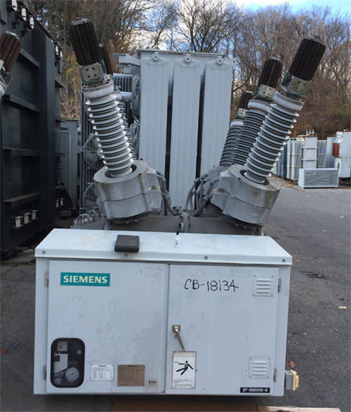 FOUR (4) SF6 145kV HITACHI 3000AMP 40kA 50/60HZ. CIRCUIT BREAKERS