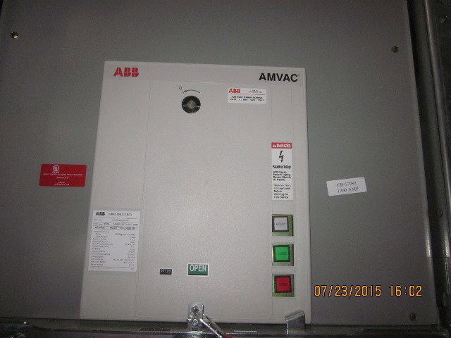 ONE (1) ABB-HITACHI 242KV SF6 2000AMP CIRCUIT BREAKER