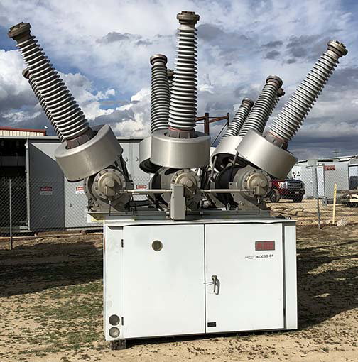 2000 AMP ABB 121KV SF6 CIRCUIT BREAKER