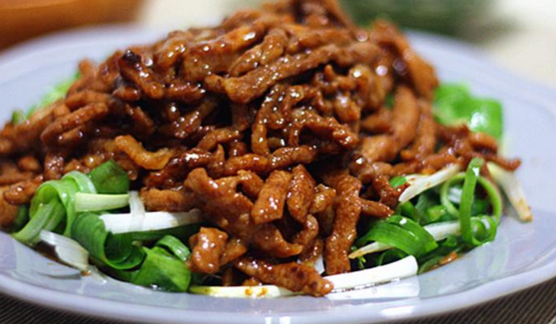 734. 京酱肉丝 Jing Jiang Rou Si - Humming Chinese Restaurant