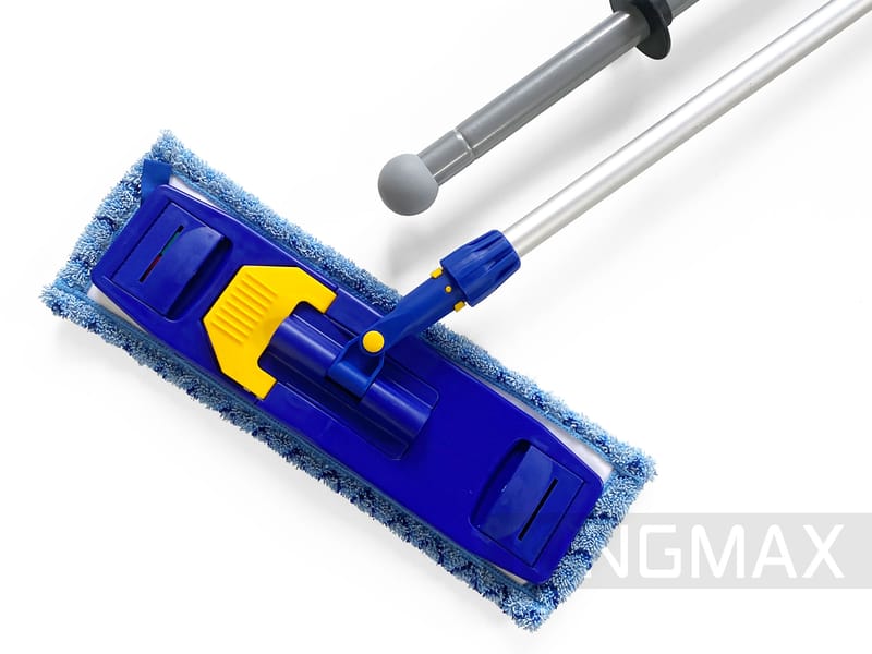 Foldable Plastic Mop Set, flaps & pockets - KINGMAX