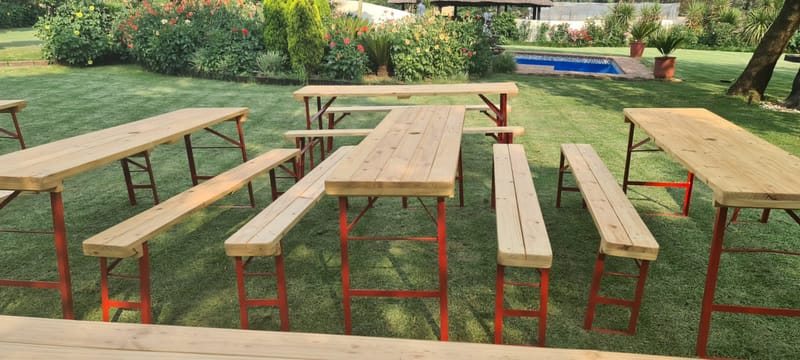 Festival Tables and benches - benchesdirect.co.za