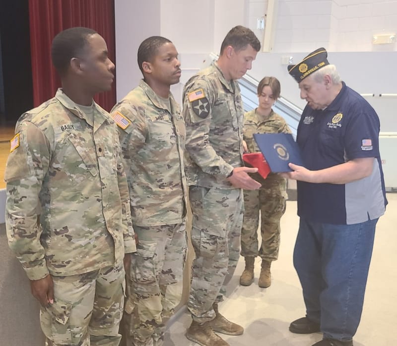 Cadet Christopher Farr (Military Excellence) - American Legion 'CSM ...
