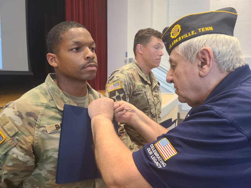 Cadet Steven Bass (Military Excellence) - American Legion 'CSM Gary M ...