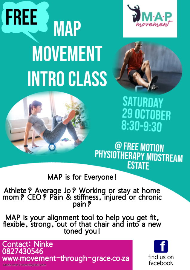MAP (Myofascial Activated Posture)Movement, Movement Through Grace