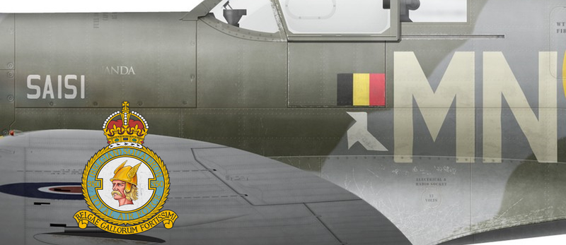 350 (BELGIAN) Squadron - Royal Air Force - " BELGAE GALLORUM FORTISSIMI