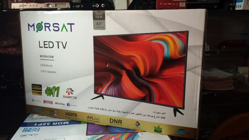 MORSAT 43 Pouces Smart/ Android11 - D3 ELECTROSAT