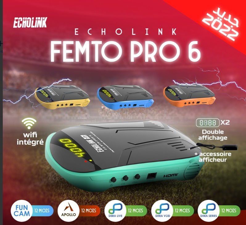 ECHOLINK FEMTO PRO6 - D3 ELECTROSAT