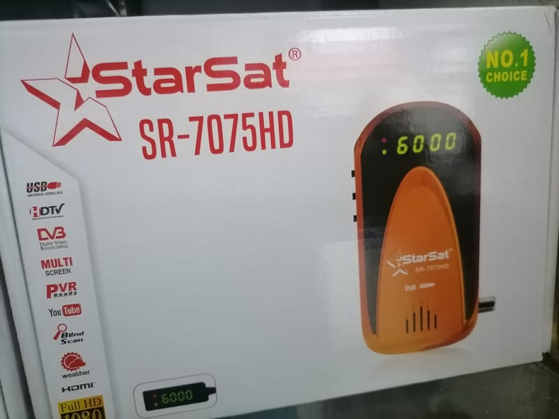 STARSAT SR-7075 HD + CLE WIFI - D3 ELECTROSAT
