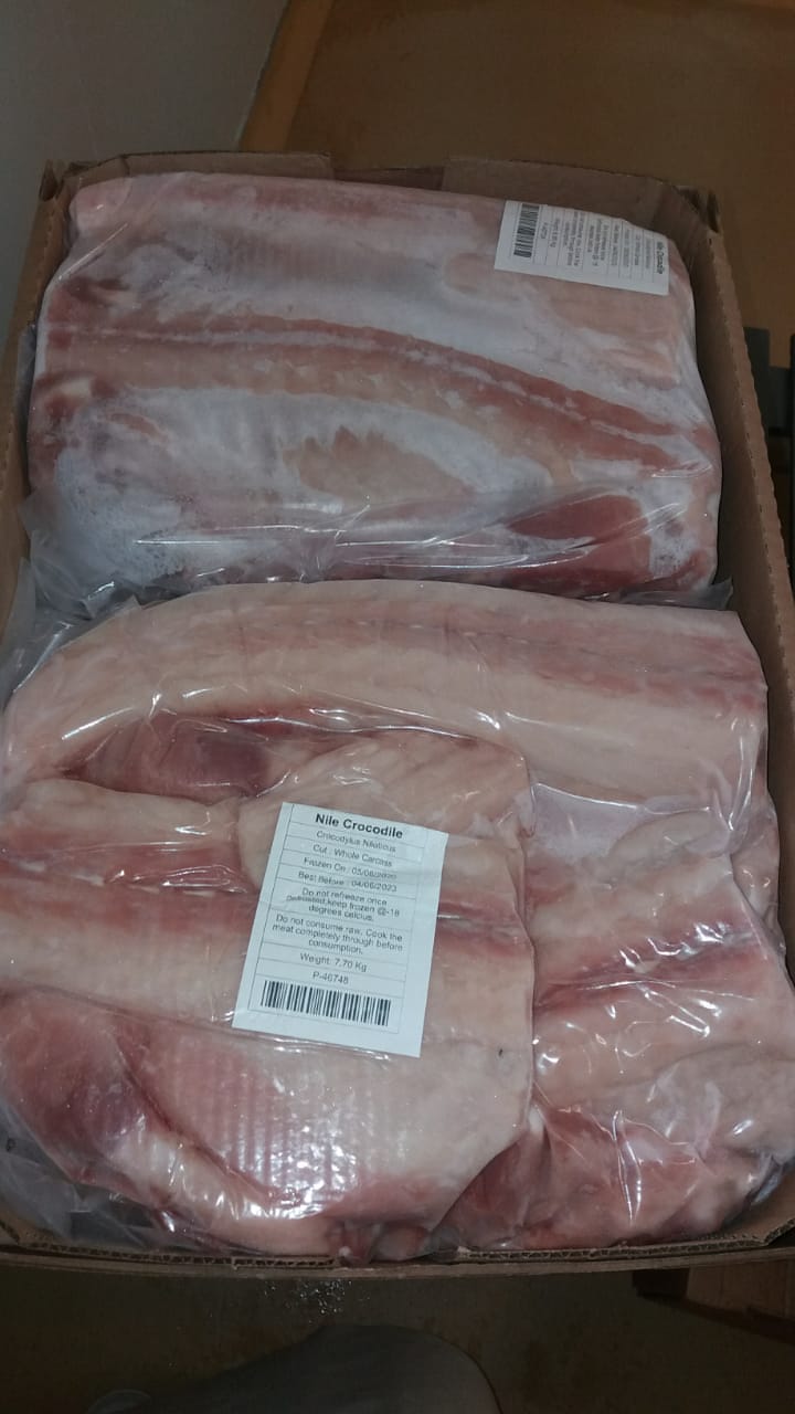 WHOLE CROCODILE - Le Croc Meat. - Where Quality meets Flavour.